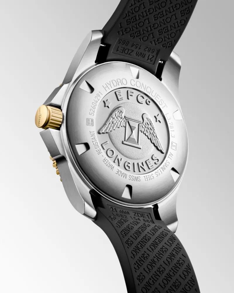 Наручные часы LONGINES, черный/серебристый — фото 1