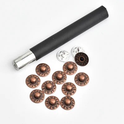 Латунные кнопки-заклепки для джинсов HONGLEEDA ZD-023 6 цветов Tool n AC rivets