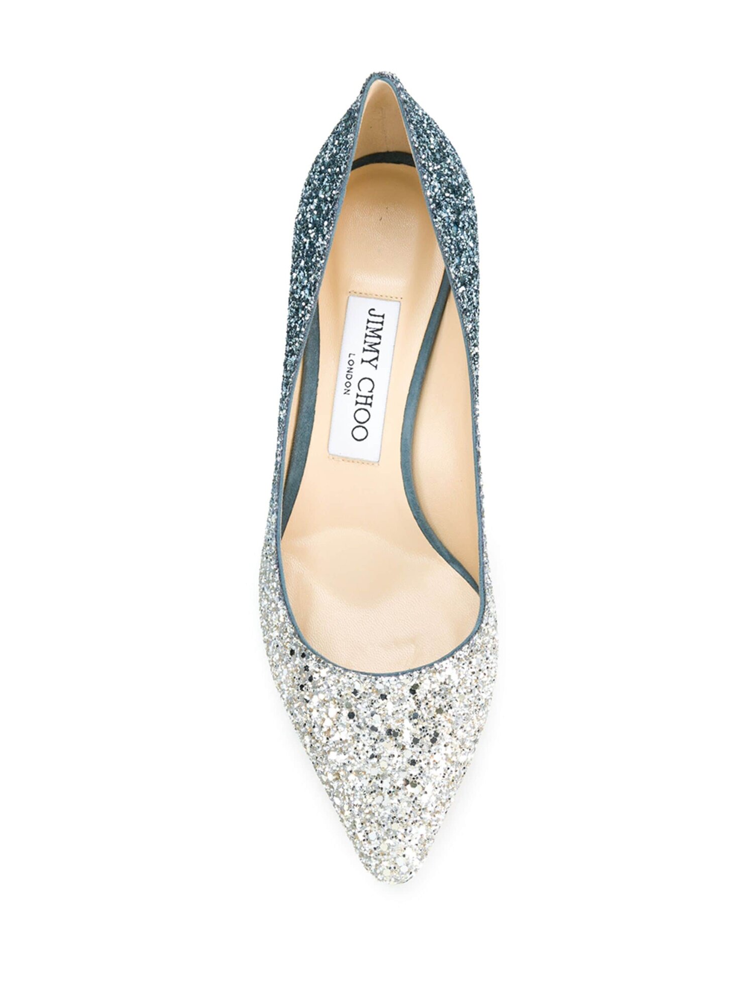 Туфли JIMMY CHOO Romy 60, размер 35.5, Silver — фото 1