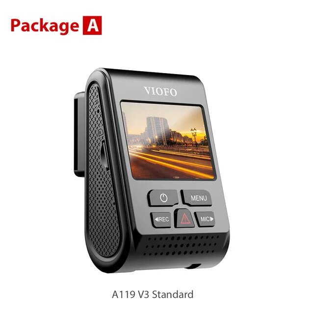 Видеорегистратор VIOFO A119 V3 Standard, non GPS, без карты памяти