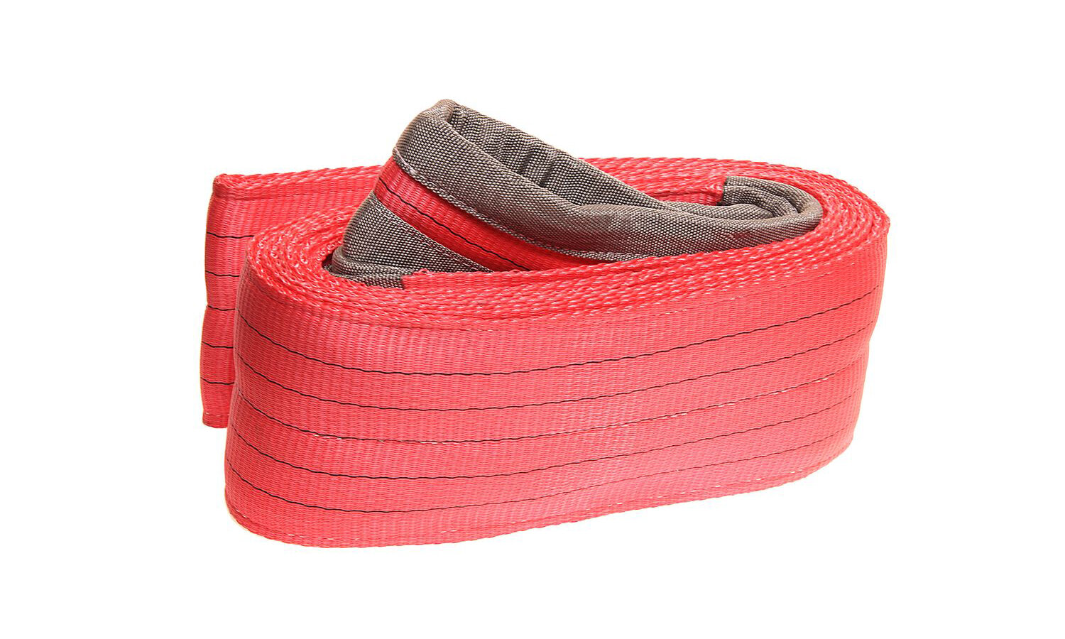 Трос буксировочный грузовой 53т 5м ширина 150мм MEGAPOWER M-75553