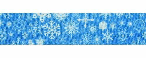 Лента репсовая "Новый год" (4см) 18,29 метра col.08