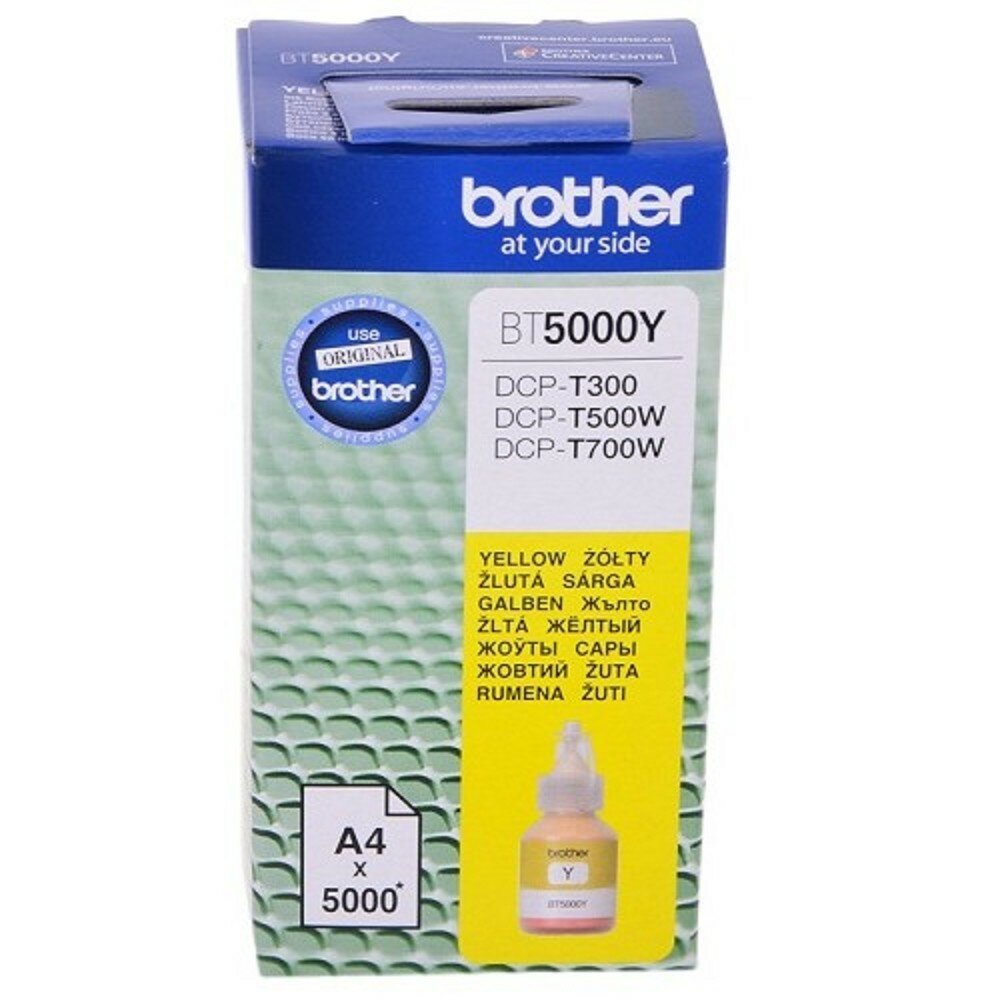 Чернила Brother BT5000Y, Жёлтый