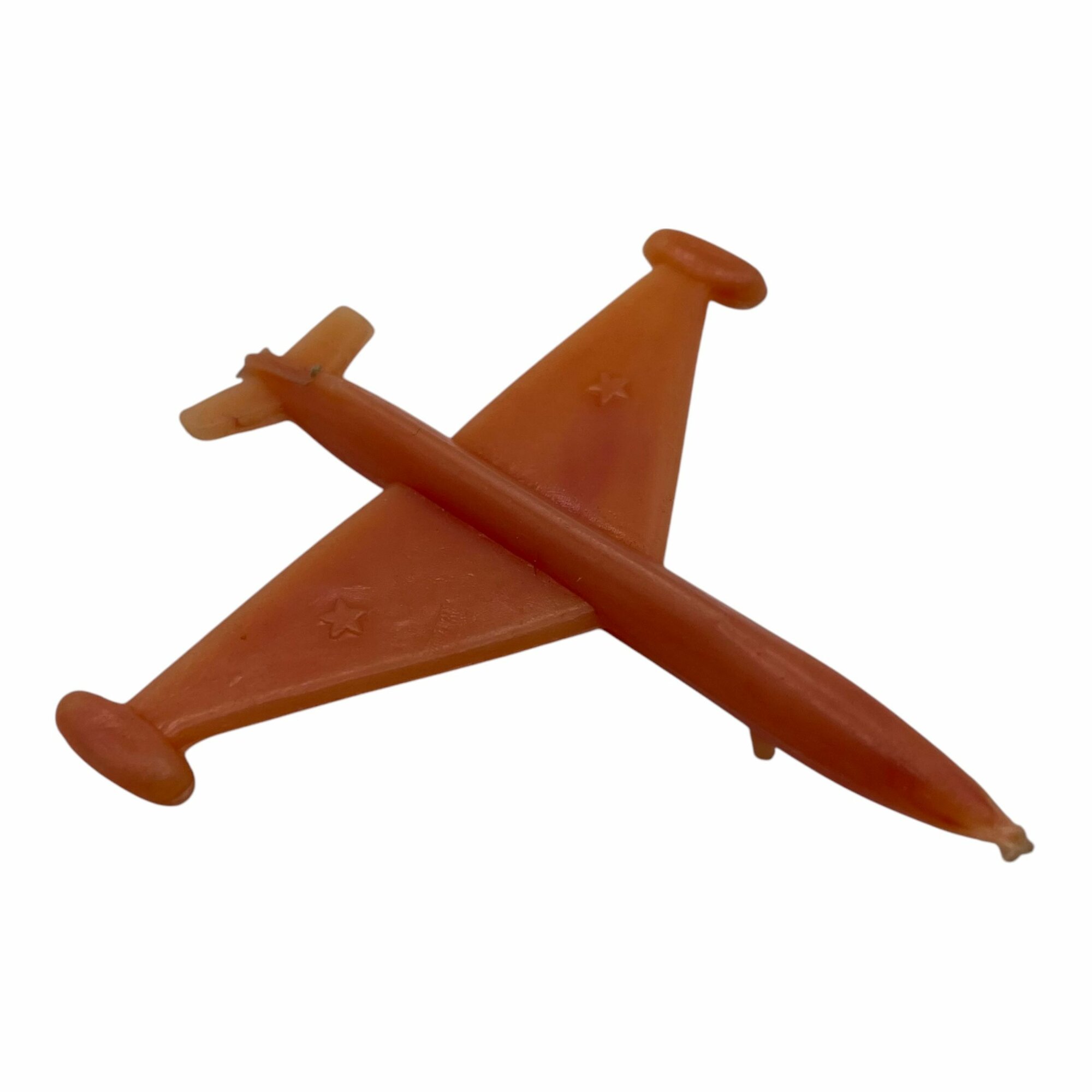 Игрушка советская, винтажная. Самолет сверхзвуковой бомбардир. Сделано в СССР