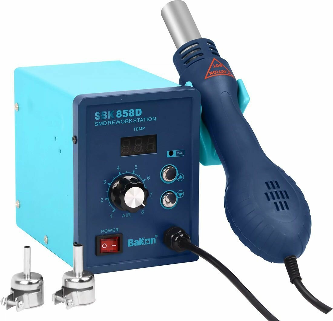Паяльная станция термовоздушная Bakon SBK858D (650 Вт)