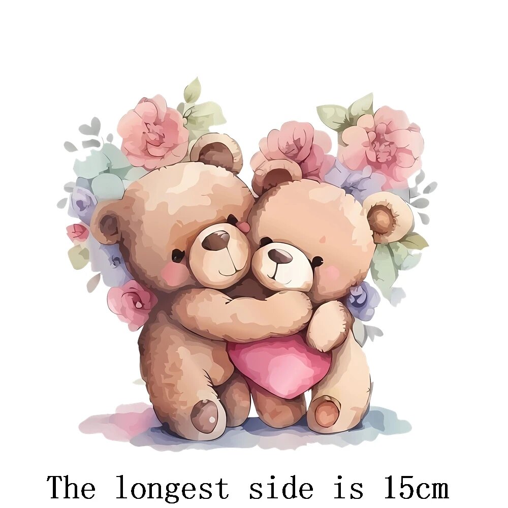 Теплопередающие нашивки животные 15 см Th3275-6