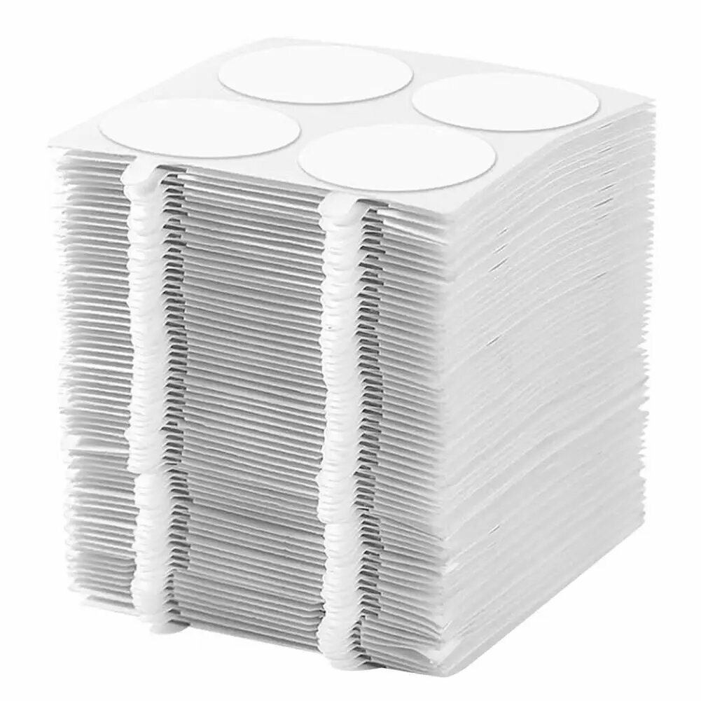 Клейкие точки, прозрачные, двусторонние, 100 шт.