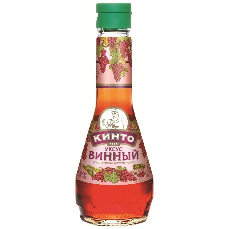 Уксус кинто винный из красного вина /стекло/ 250мл