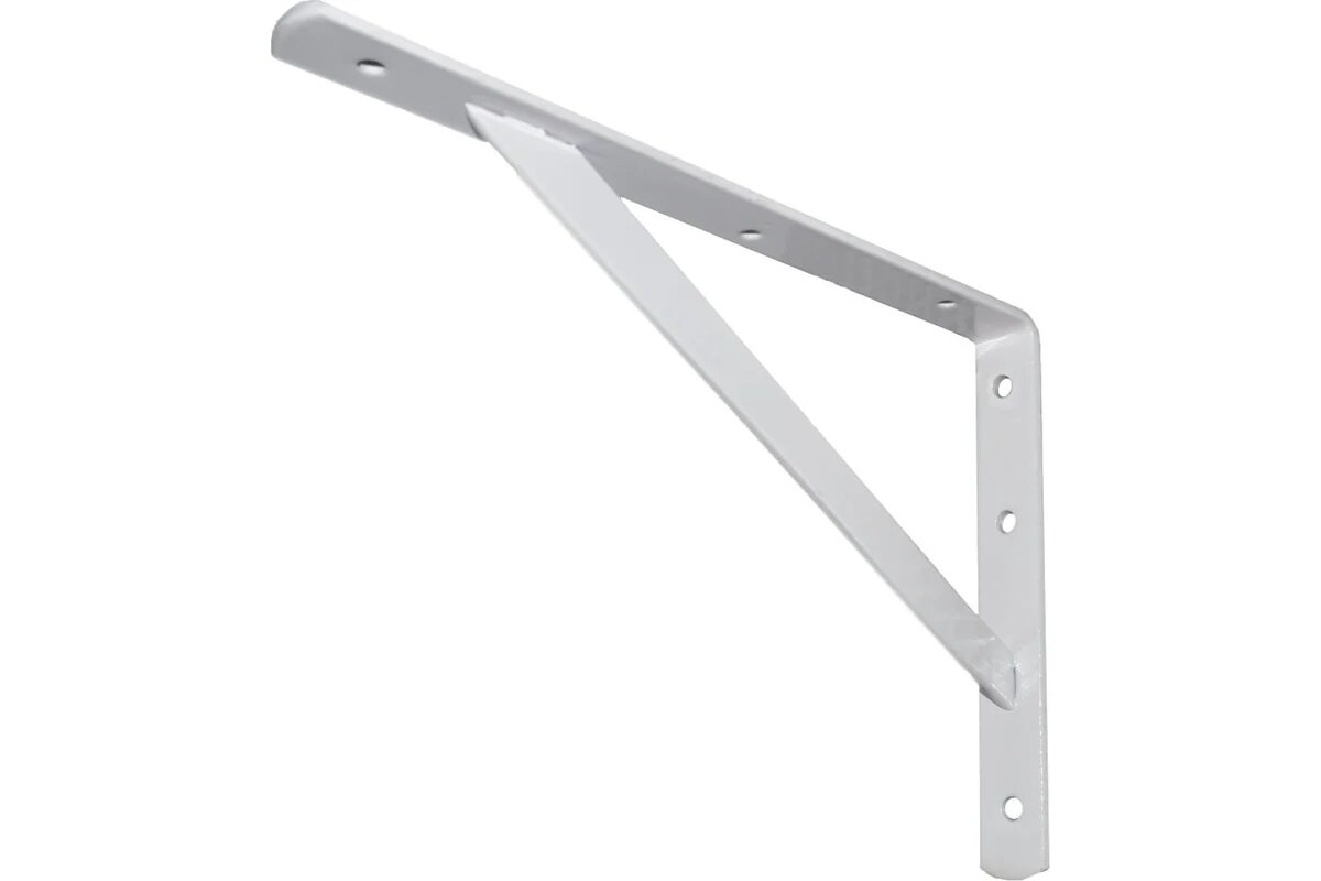 MFK-TORG Кронштейн модель 9 усиленный 250х200 4мм белый SB-06 К-99