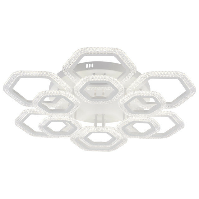 Люстра потолочная светодиодная SCHAFFNER Rostro LED 192Вт белый