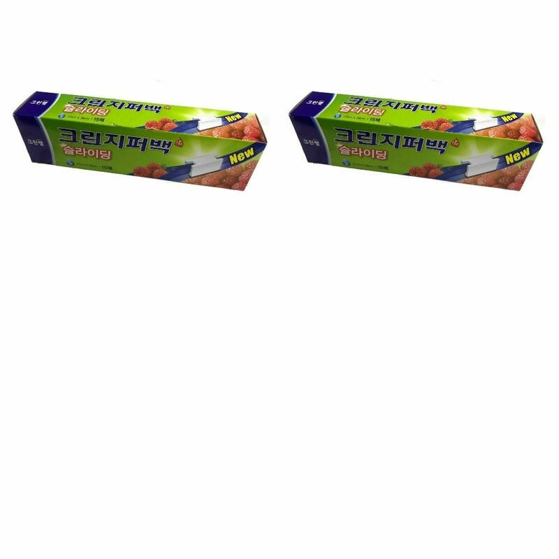 Clean wrap Пакеты на молнии, плотные, полиэтиленовые для хранения и замораживания горячих и холодных пищевых продуктов, 27 см х 28 см, 15 шт, 2 уп.