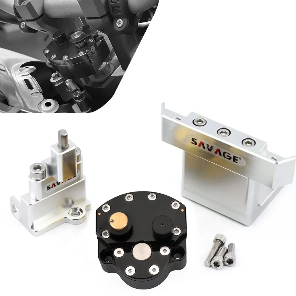 Демпфер рулевого управления MT-09 для YAMAHA MT 09 MT09 Tracer 900 GT FJ09 Tracer900 Black w Bracket
