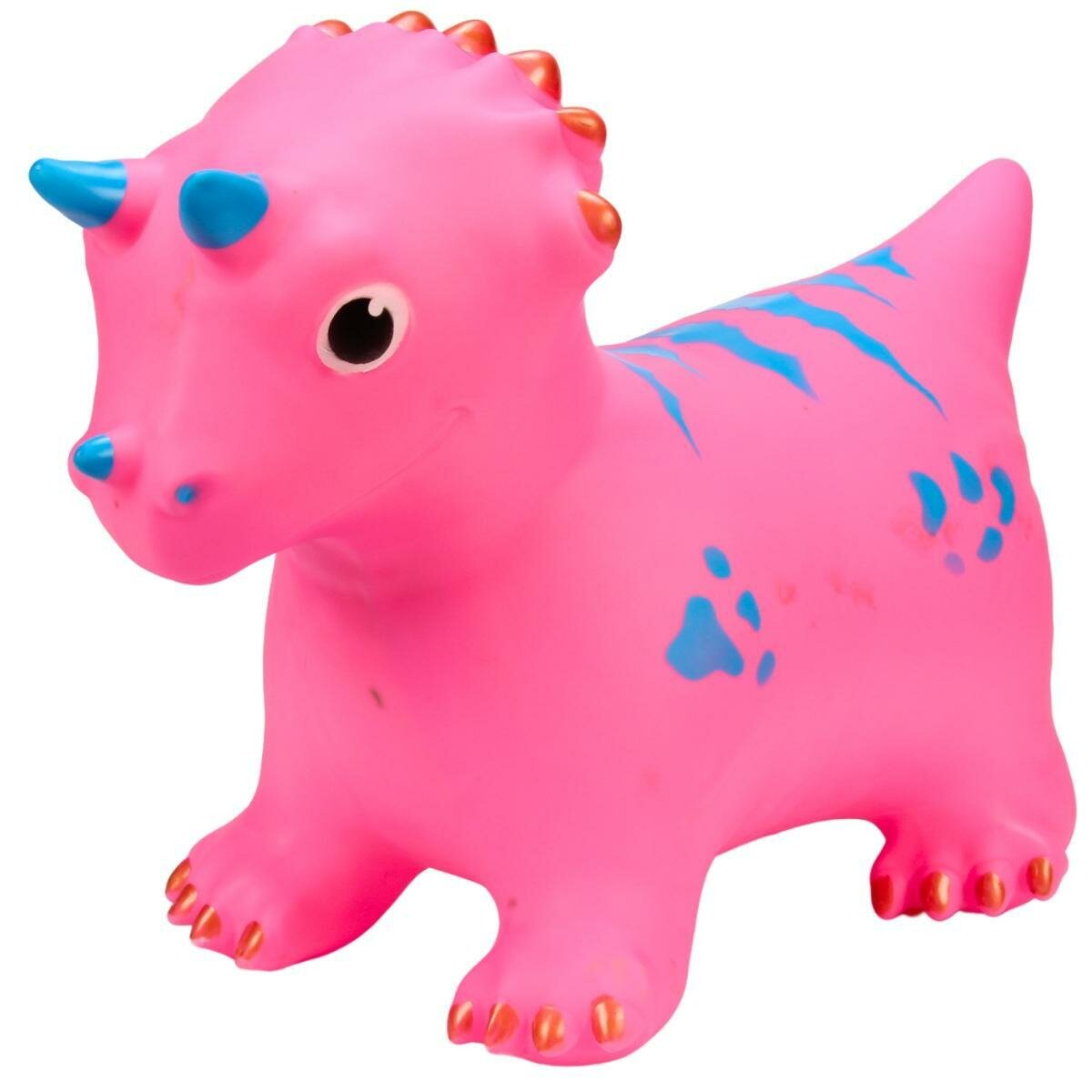 Игрушка-попрыгунчик «Дино» для развития координации, яркие цвета, полимерные материалы, 45 см
