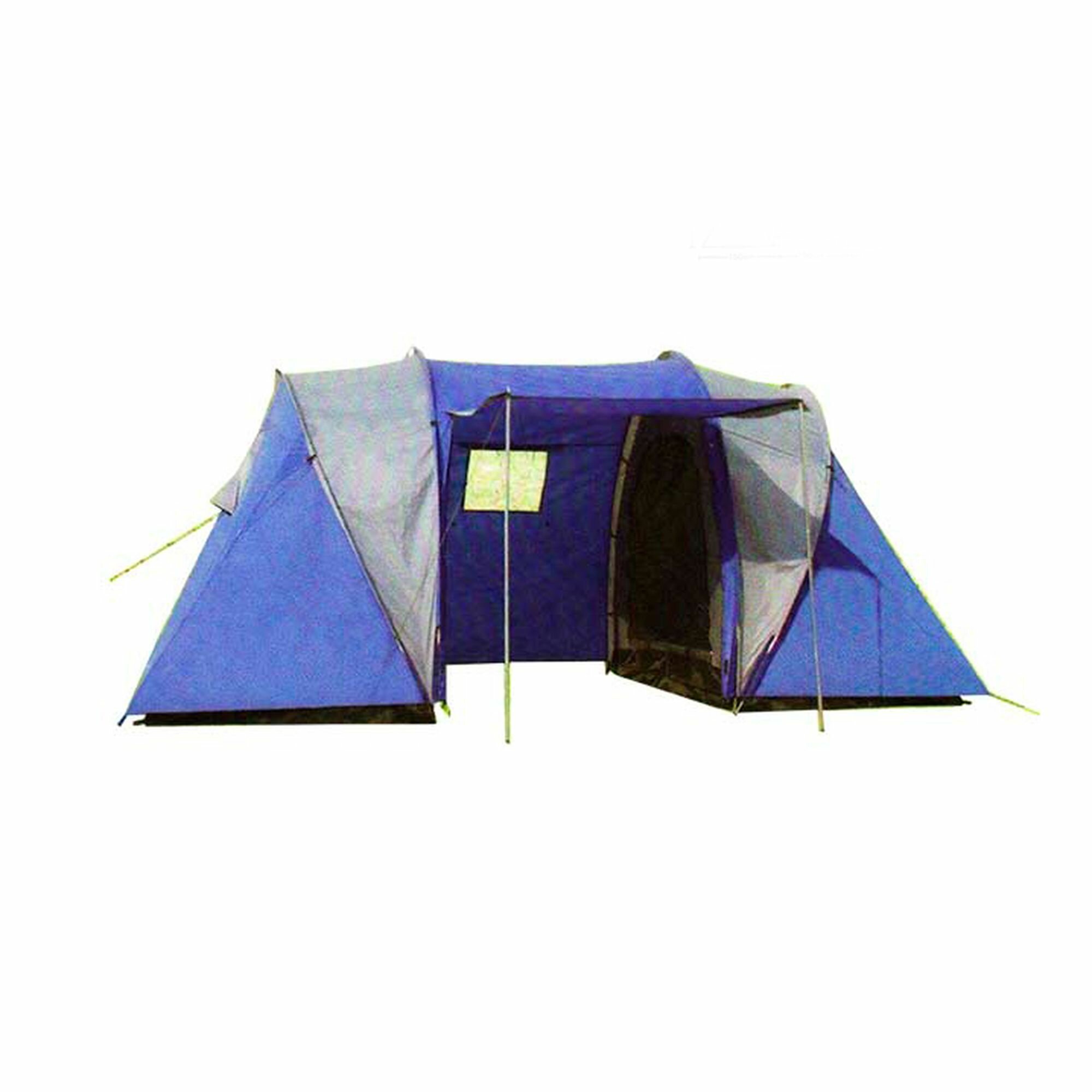 Палатка 1699, 4-х мест, два отделение+тамбур, Д(150*150*150)*Ш220*В180