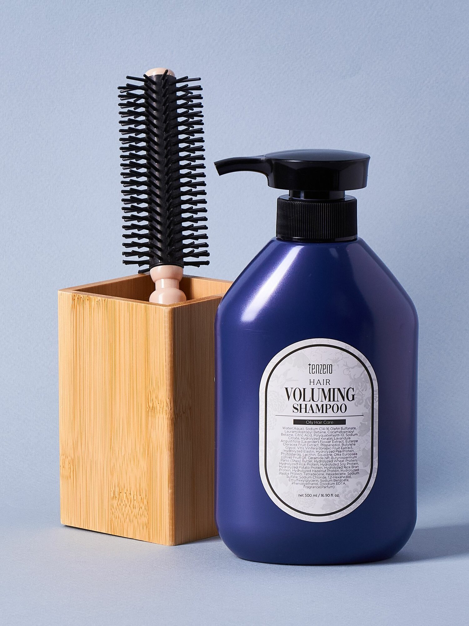 TENZERO Шампунь для жирных волос для придания объема 500мл Hair Voluming Shampoo Oily Hair Care