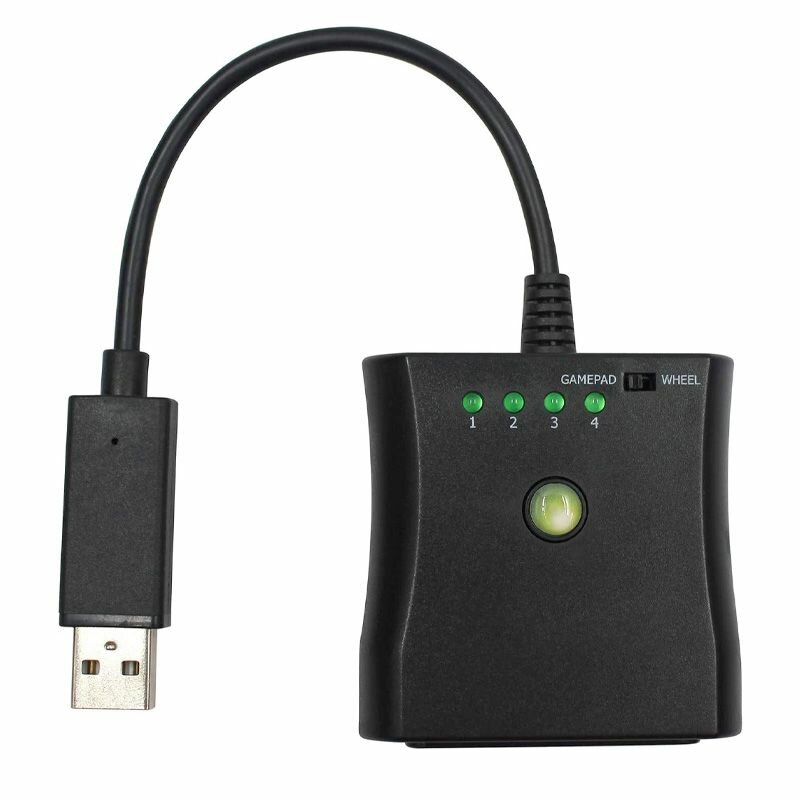 Переходник (конвертер) для PS2 джойстиков и рулей на XBOX 360