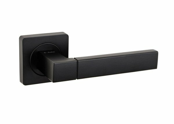 Дверные ручки S-Locked 167-В BL черный матовый