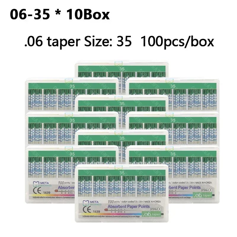 Стоматологические бумажные наконечники Mark 02 04 06 06 35