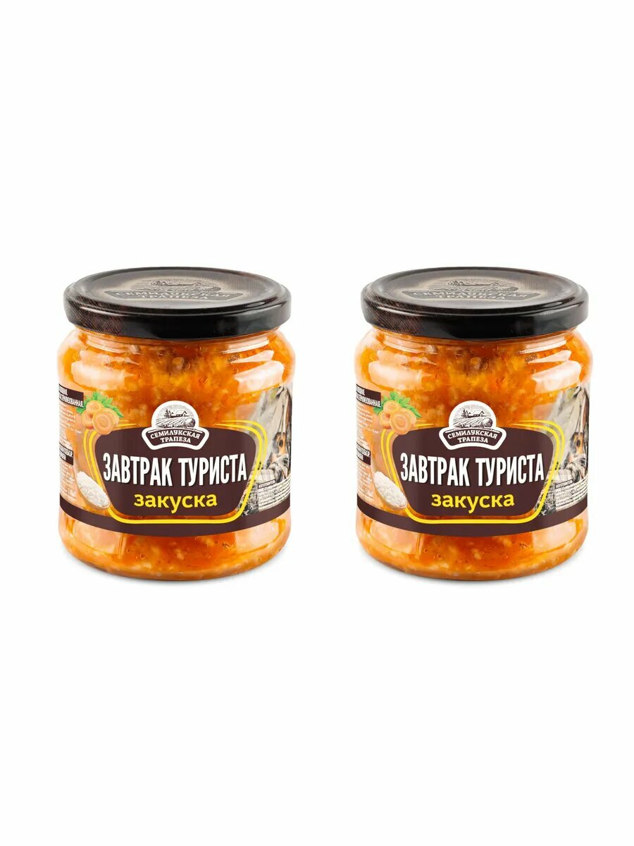 Закуска Семилукская Трапеза Завтрак туриста, 460 г, 2 шт.