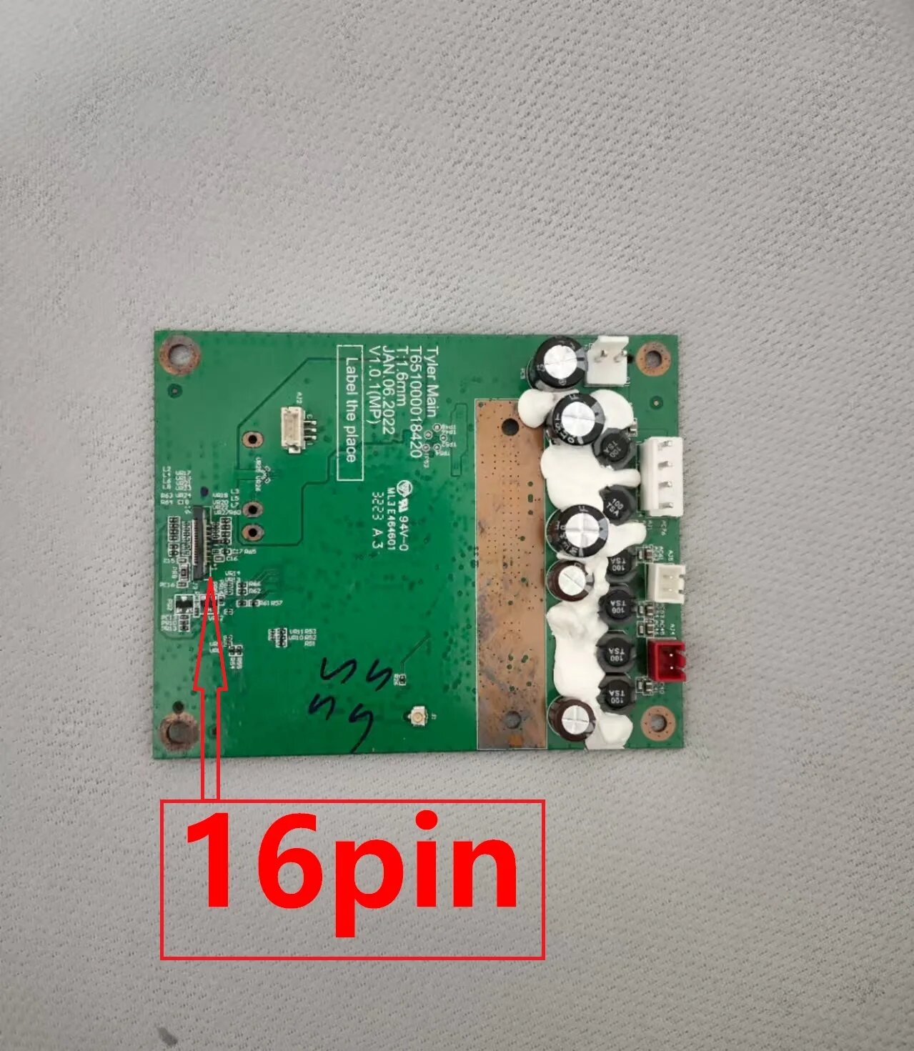 Плата Marshall Acton III, 16 pin motherboard, цвет: 16 pin