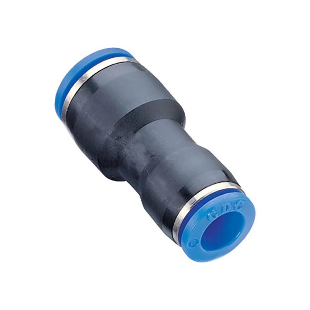 CDC Pneumatics Фитинг прямой переходной пластик. 8мм на 6мм PG 0806N