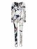 Комбинезон Roberto Cavalli Marble-print jumpsuit, размер 40, white