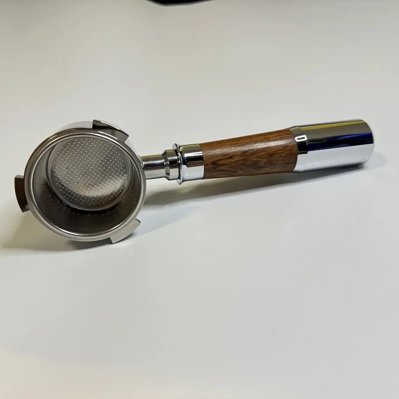 Портафильтр Delonghi 51 мм из нержавеющей стали with 1 2 4 basket, metal wood