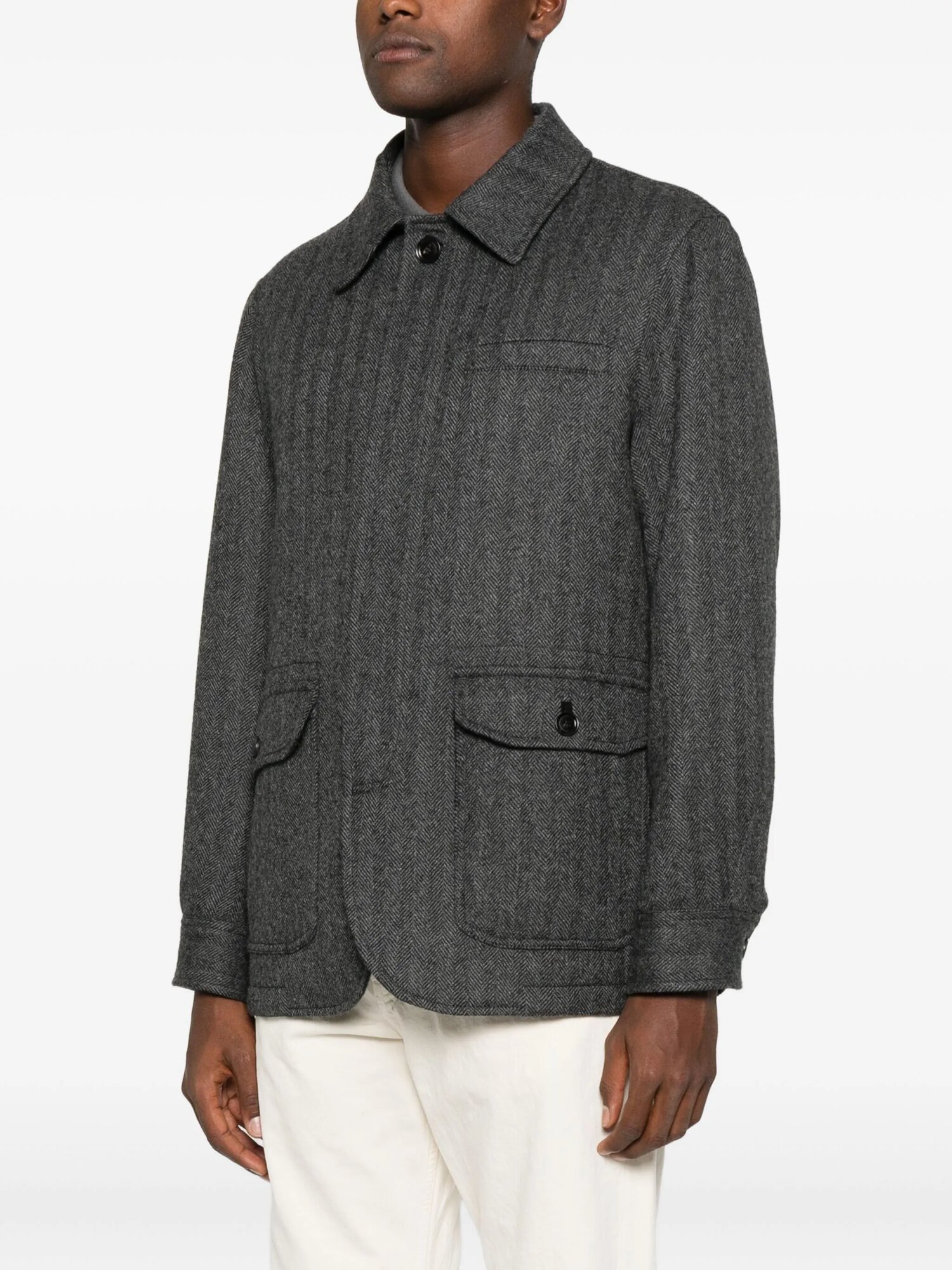 Куртка Brioni, размер L, grey — фото 1