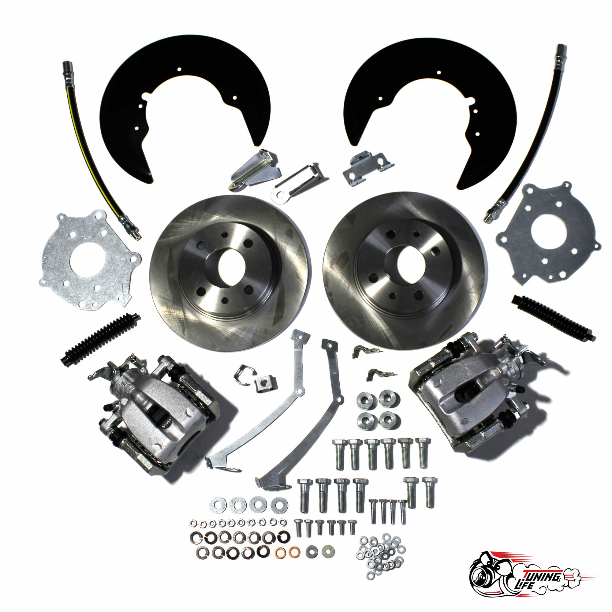 Задние дисковые тормоза "Заводской Тюнинг" для автомобилей ВАЗ 2108 -2115, Приора/Калина/Гранта под АБС, стандарт