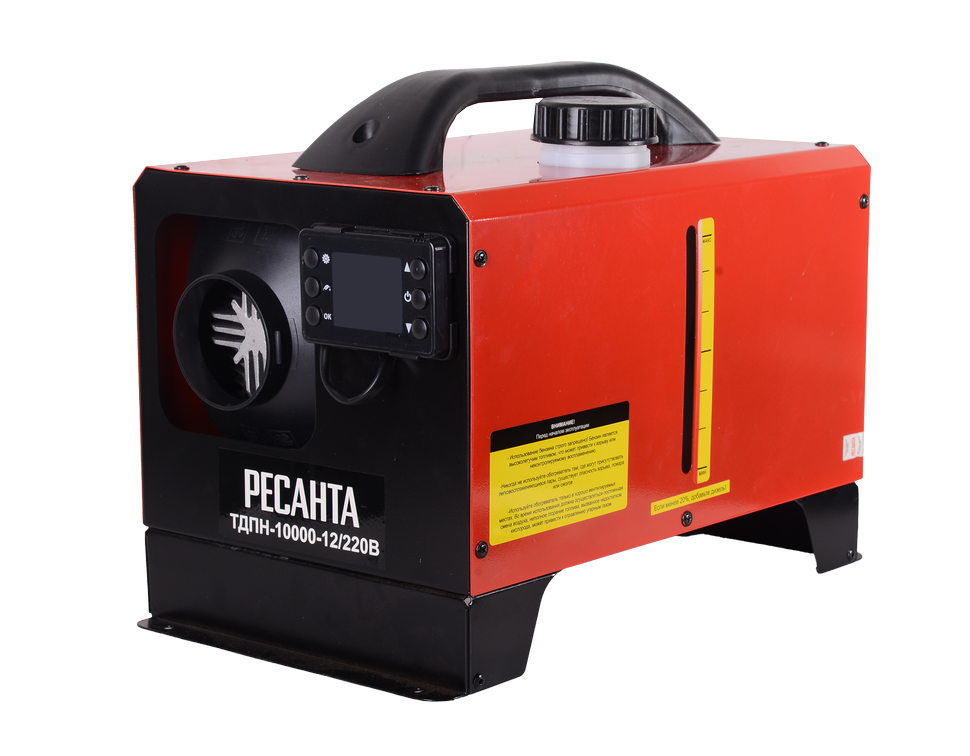 Тепловая пушка дизельная Ресанта ТДПН-10000-12/220В, непрямого нагрева