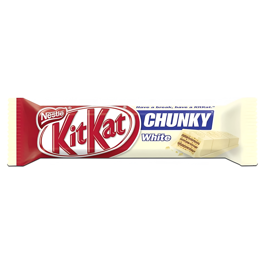 Kit-Kat Chunky White кит-кат белый шоколад 40 гр