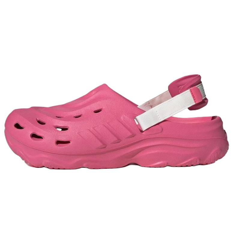 Клоги унисекс Adidas Duramo MAXXCLOG красно-белые, 43 1/3 EU