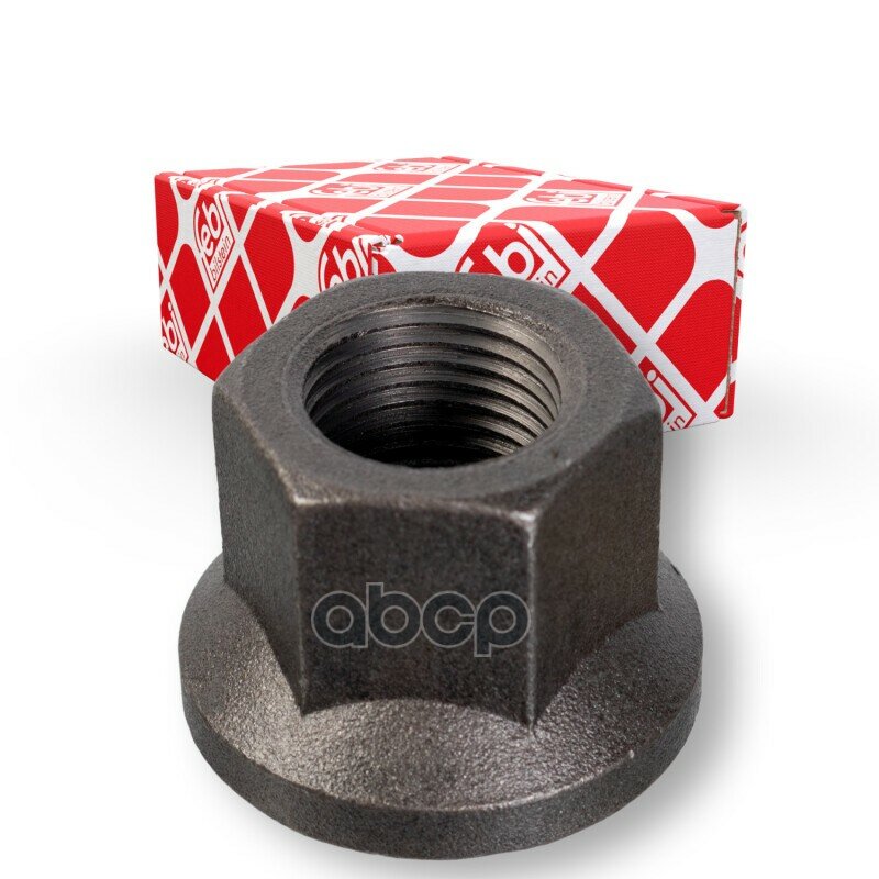 Гайка колесная ! с буртиком М22x2 BPW Febi арт. 06254