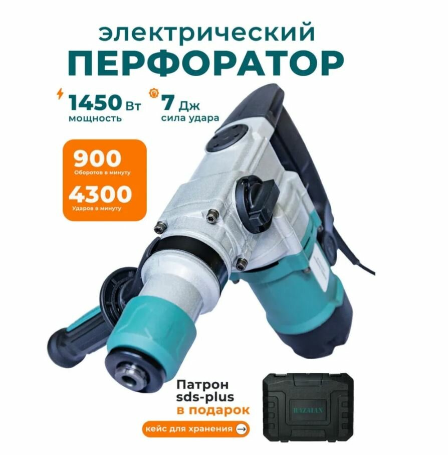 Перфоратор SDS plus 1450 Вт 7 Дж RST-2395