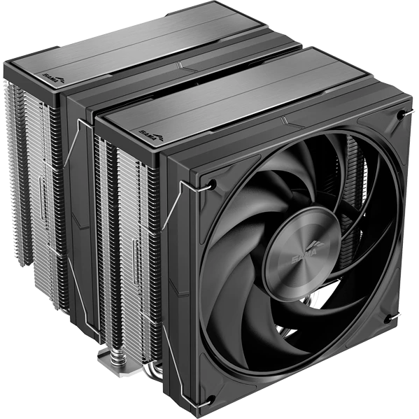 A60-XXWNNXOX-G SAMA Кулер для процессора/ CPU Cooler SAMA A60E (265W, 4-pin PWM, 156.5mm, 6x6mm, 2x120mm, 78CFM, 29dB