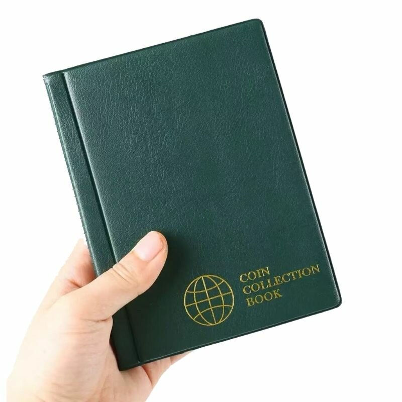 Альбом на 120 карманов для хранения памятных монет и систематизации коллекций.