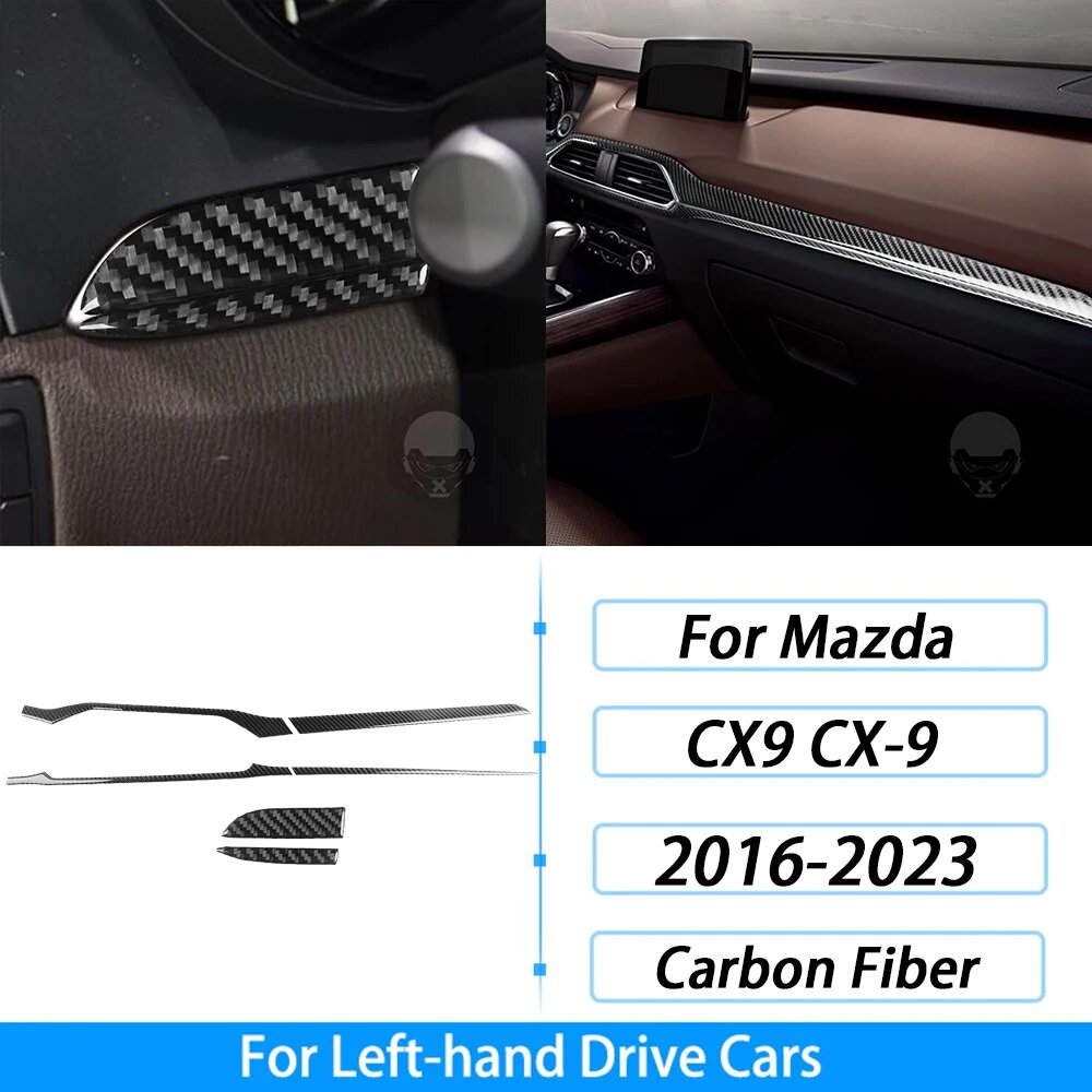Материал: карбон, для Mazda CX-9 2016-2023, Цвет: 14