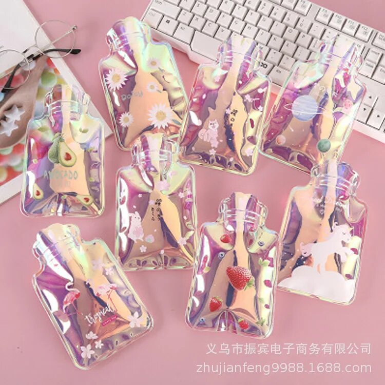 MOONBIFFY Милые резиновые грелки для рук и ног 4random 1pcs