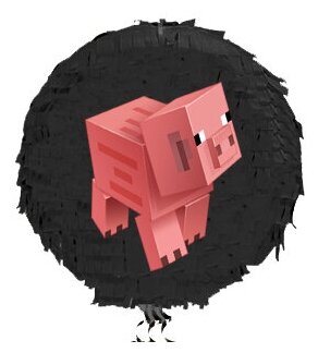 Пиньята Майнкрафт Свинья