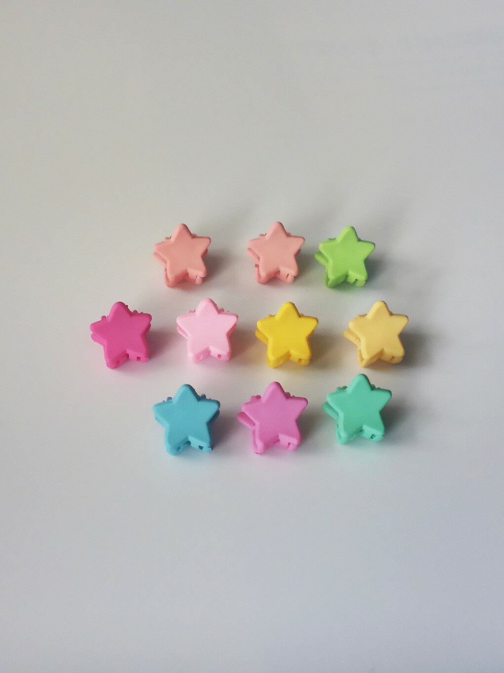 Заколка, зажим, краб, аксессуар для укладки волос звезда розовый