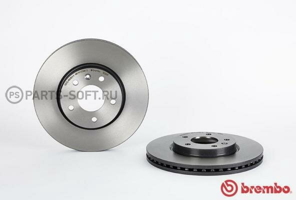 BREMBO 09. B356.11 09. B356.11 диск тормозной передний!\Opel Astra/Zafira 1.3-1.8/1.7CDTi-2.0CDTi 09>