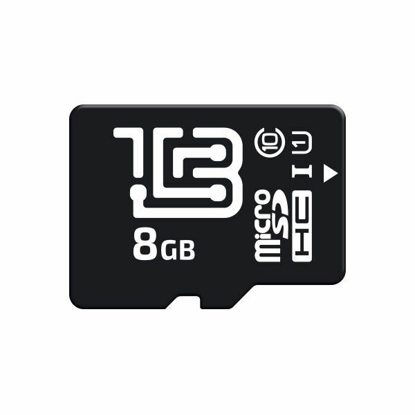 Карта памяти BaseTech 8Гб microSDHC, C10/UHS-I U1 (BTMSD008GU1)