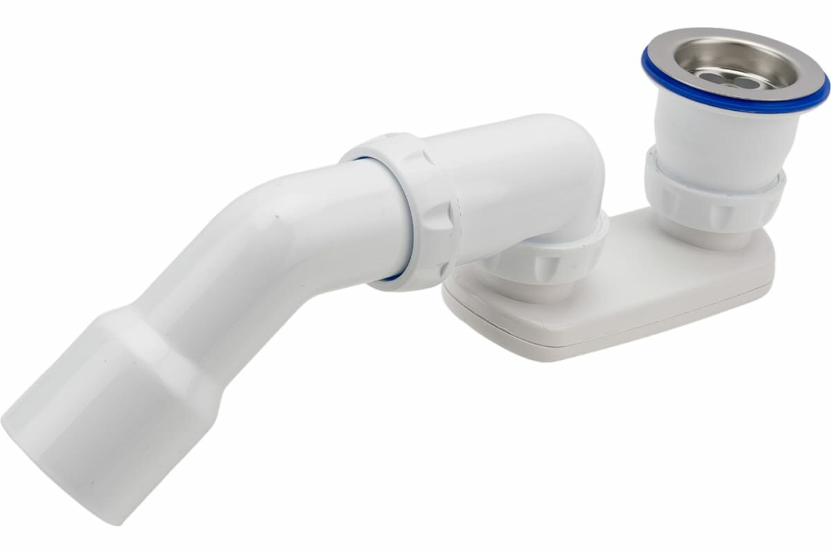 Unicorn G21 50х40 плоский сифон для душевого поддона с отводом 40х40/50 533298