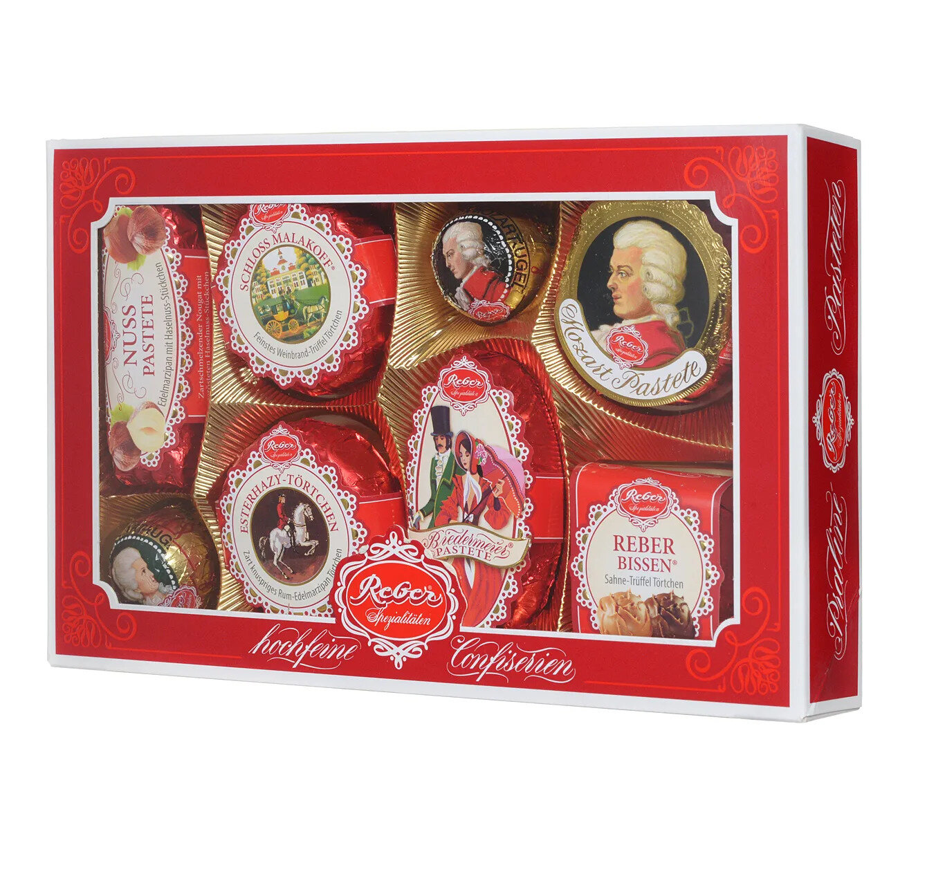Подарочный набор конфет Reber Mozart (Ребер Моцарт), 285 г