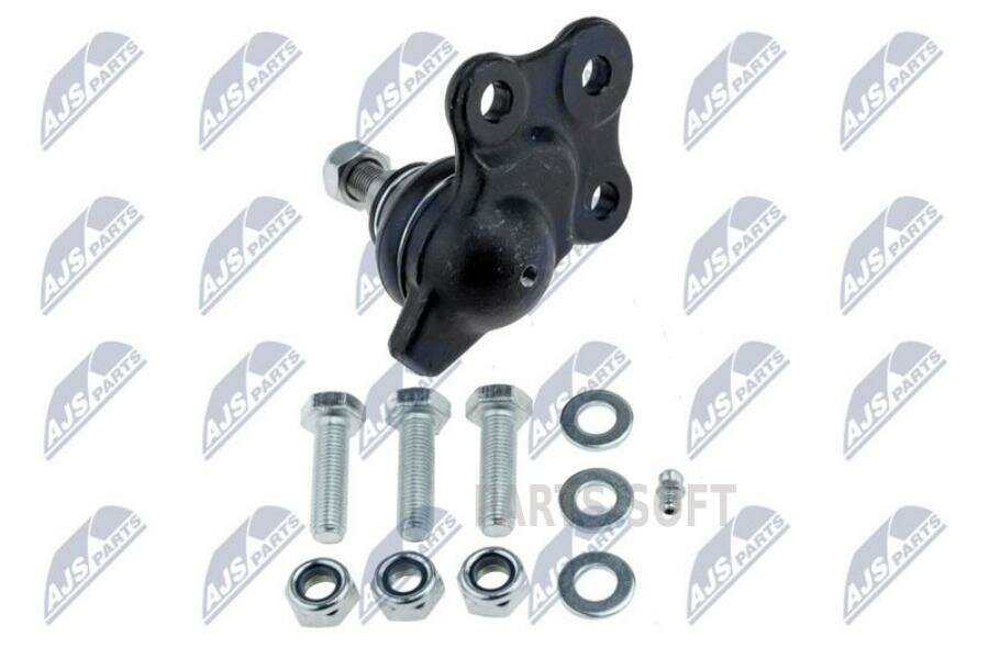 Шаровая опора RENAULT/DACIA DUSTER 11- /PRZEDNIEGO DOLNEGO/ NTY арт. ZSD-RE-005