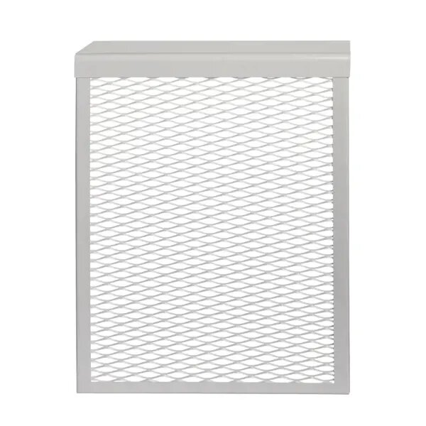 Экран на батарею 7 секций 62x66x15 см белый