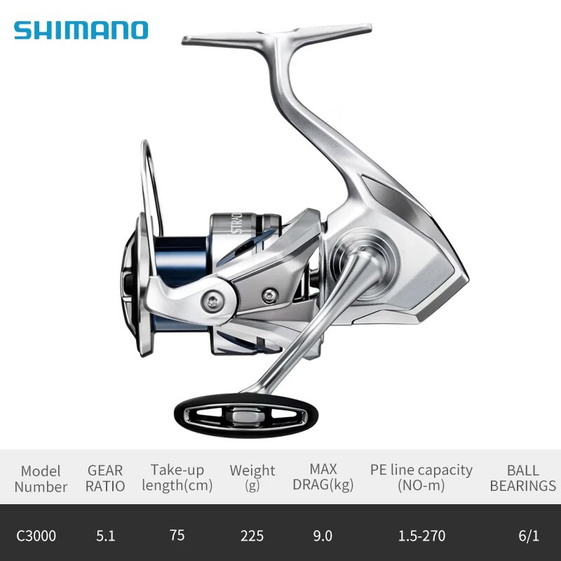 Спиннинговая катушка SHIMANO STRADIC 2023