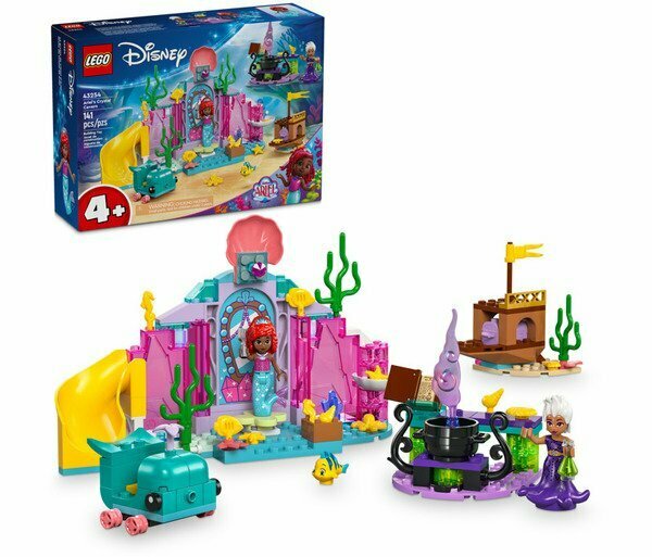 Конструктор LEGO Disney 43254 Кристальная пещера Ариэль (Lego 43254)