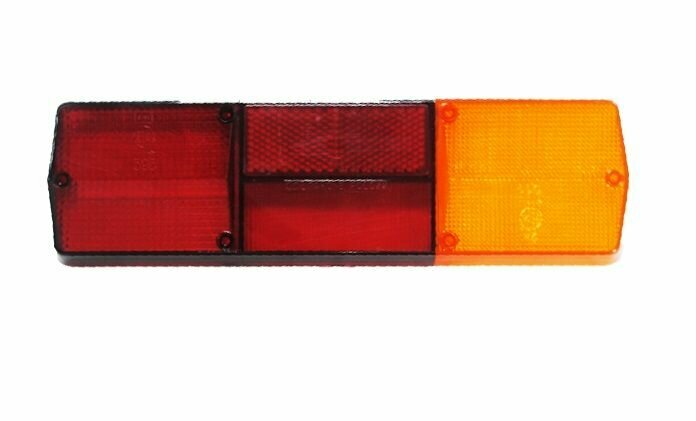 Стекло заднего фонаря для а/м камаза (Правое) (7214)