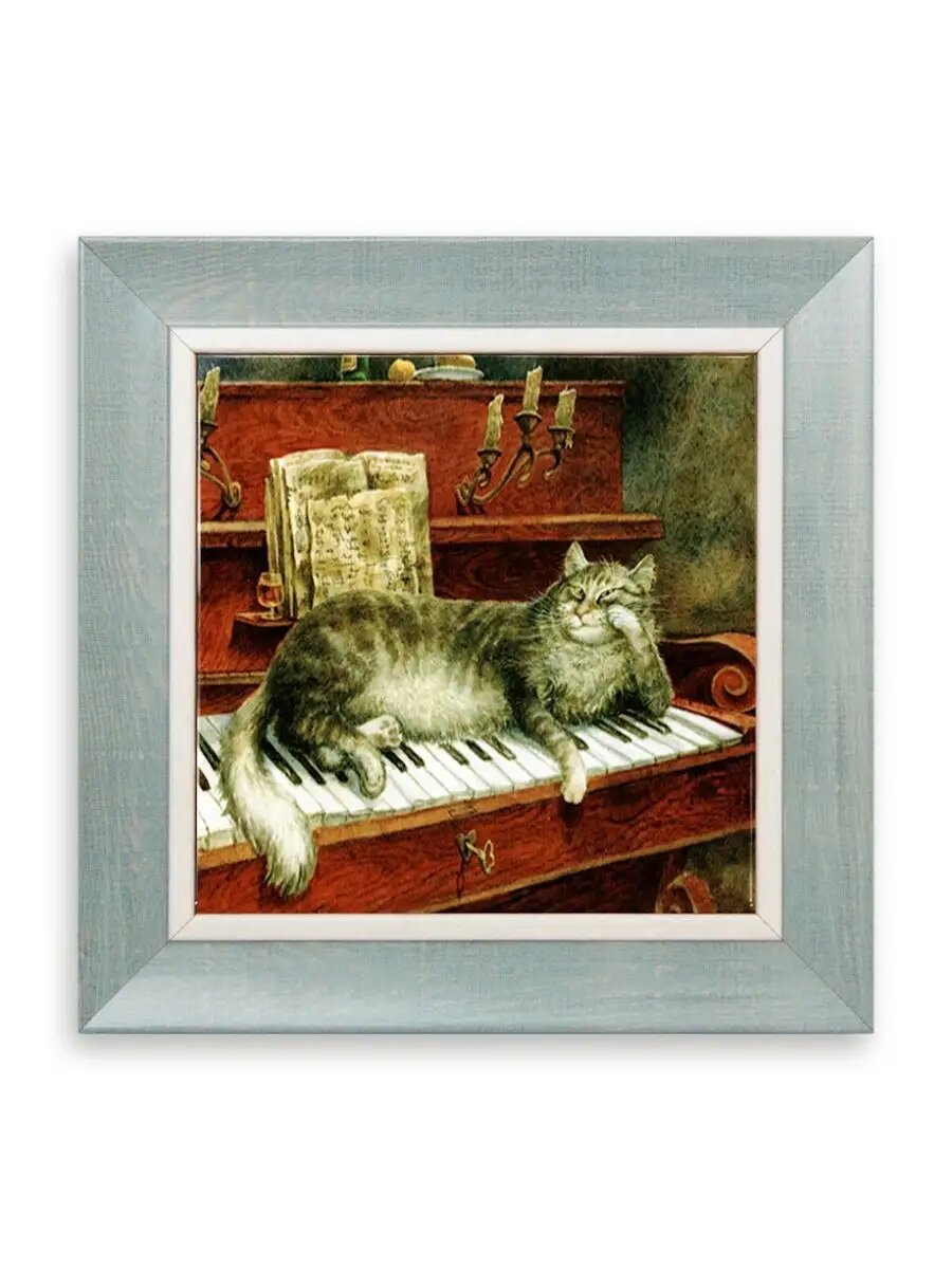 Картина на стену. Питерские коты